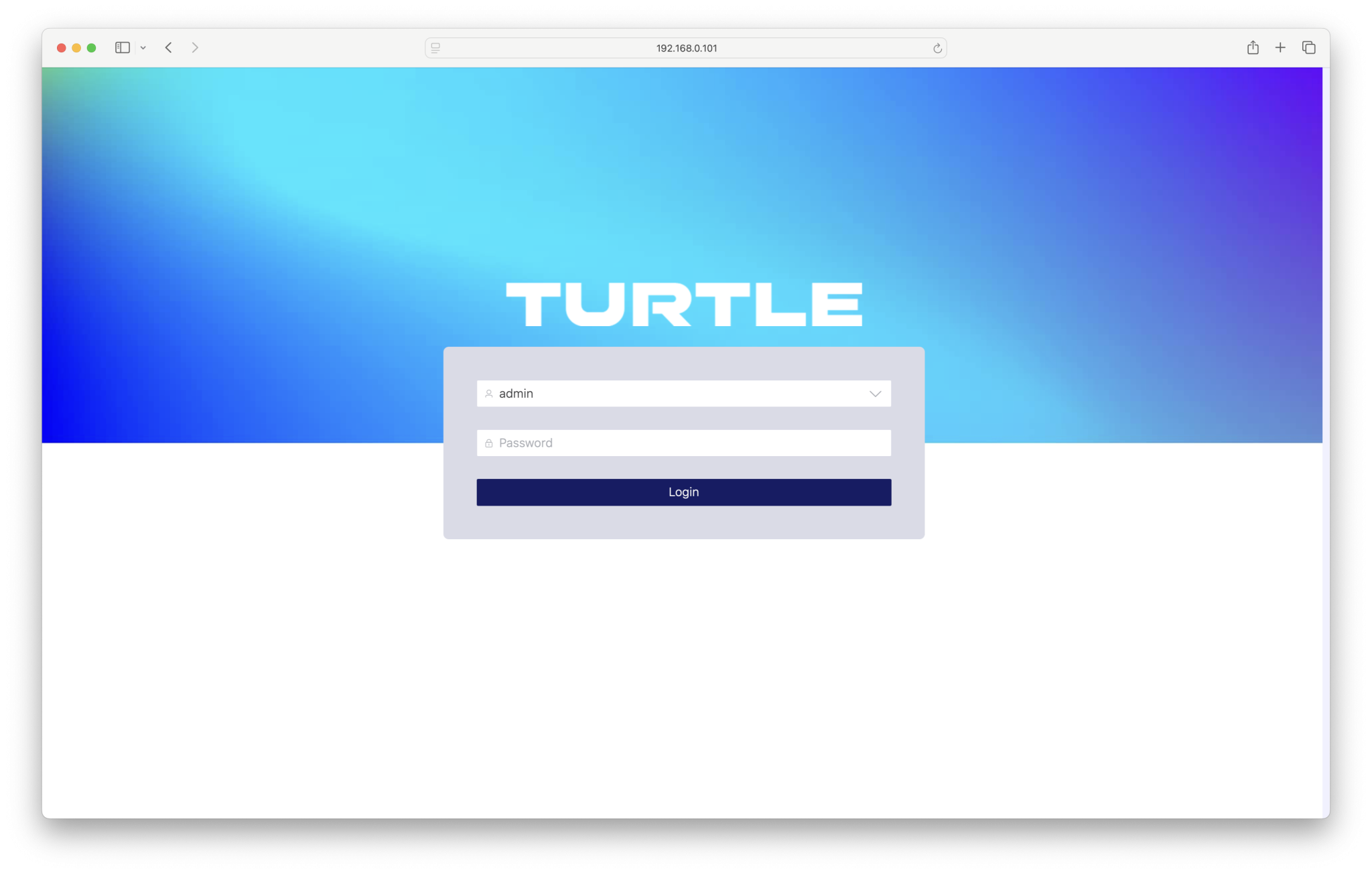 Chazy Control Specs – Turtle AV